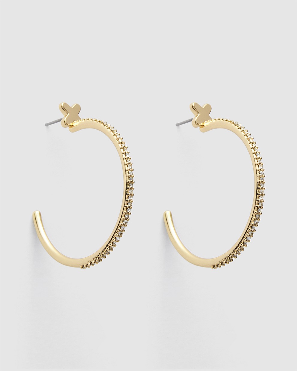 Gold Reflection Hoop Earrings - Sale | Mimco