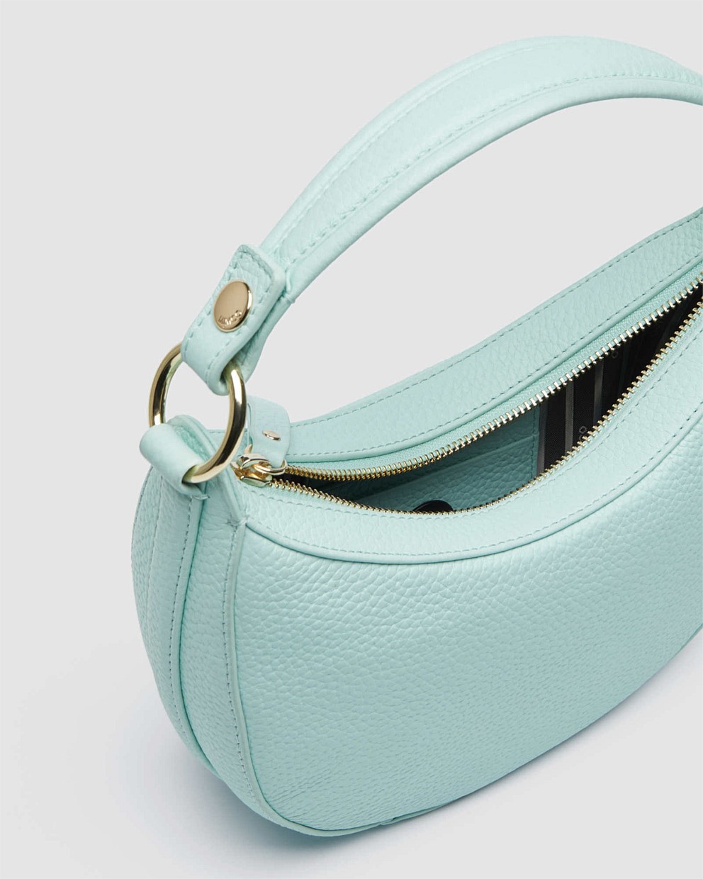 Turquoise Luna Mini Crescent Bag - Bags | Mimco