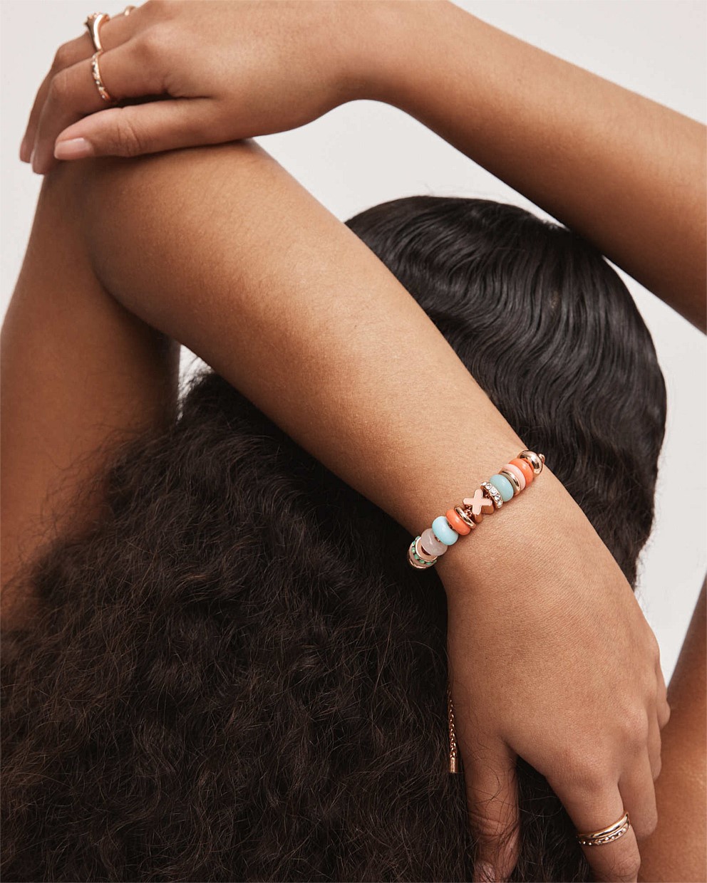 Melon Pink Ember Bracelet - Bracelets & Bangles | Mimco