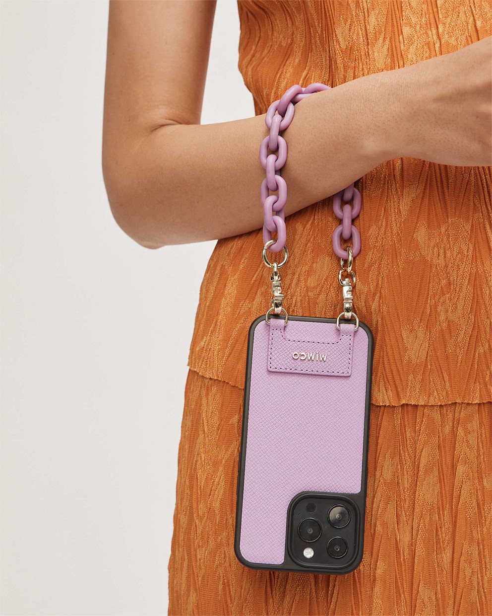 Mauve Mist Mim Grab Phone Case For Iphone 13-13 Pro - Phone & Tech | Mimco