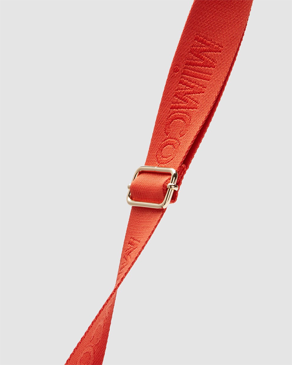 Sunset Orange Webbing Bag Strap - Bag Straps | Mimco