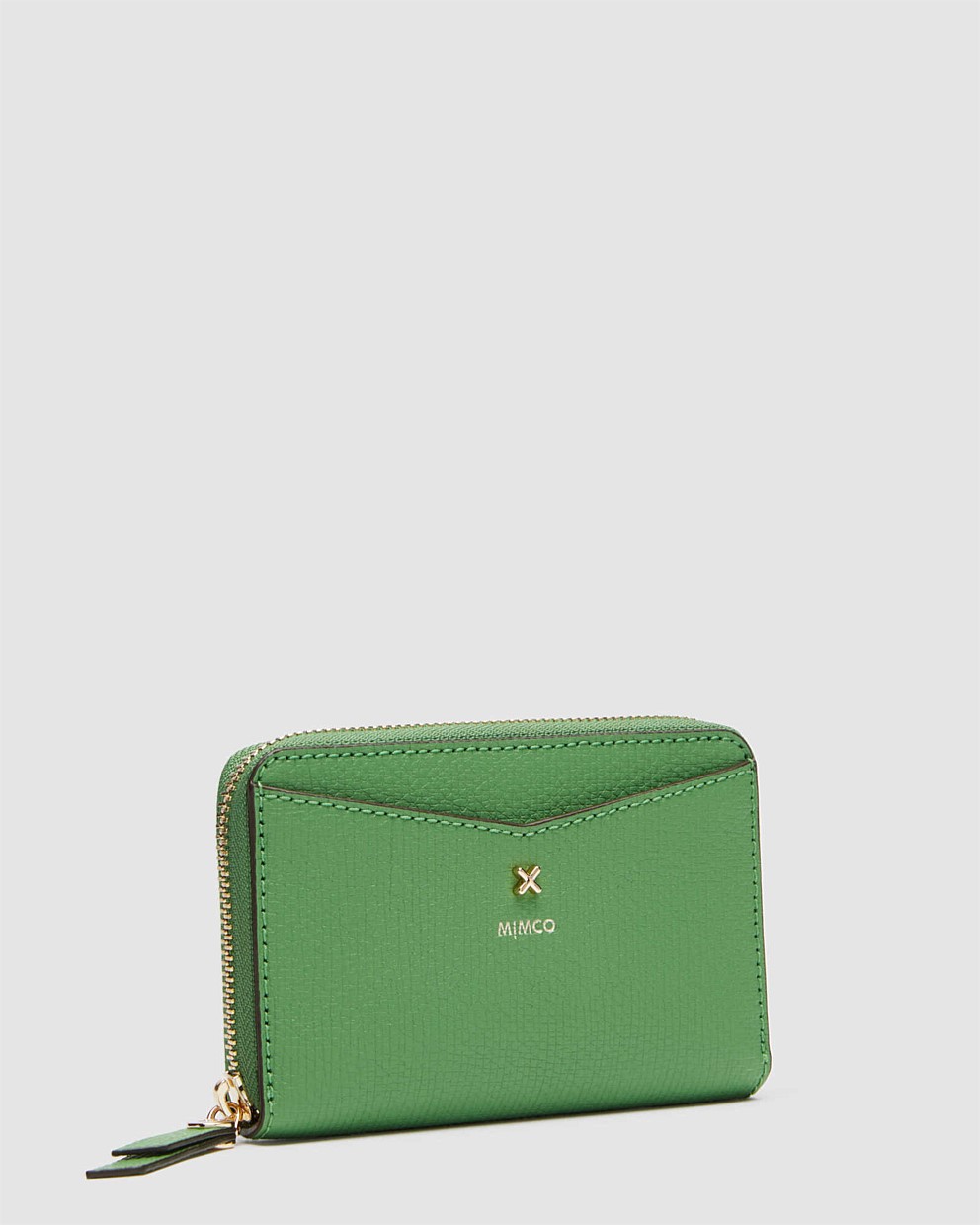 Retro Green D-Vine Medium Wallet - Wallets & Pouches | Mimco