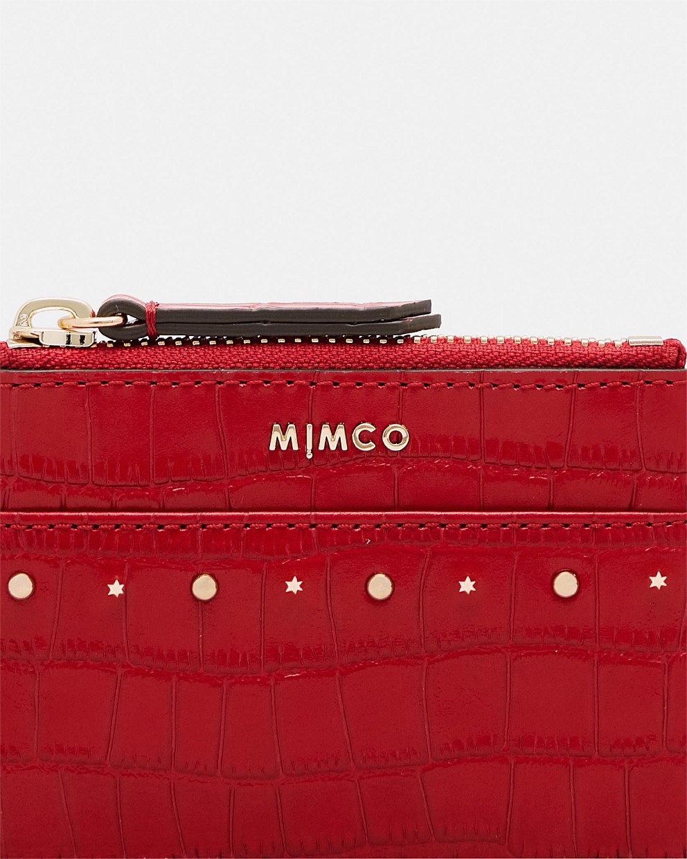 Rich Red Ziggy Credit Card Duo Wallet - Card Holders | Mimco
