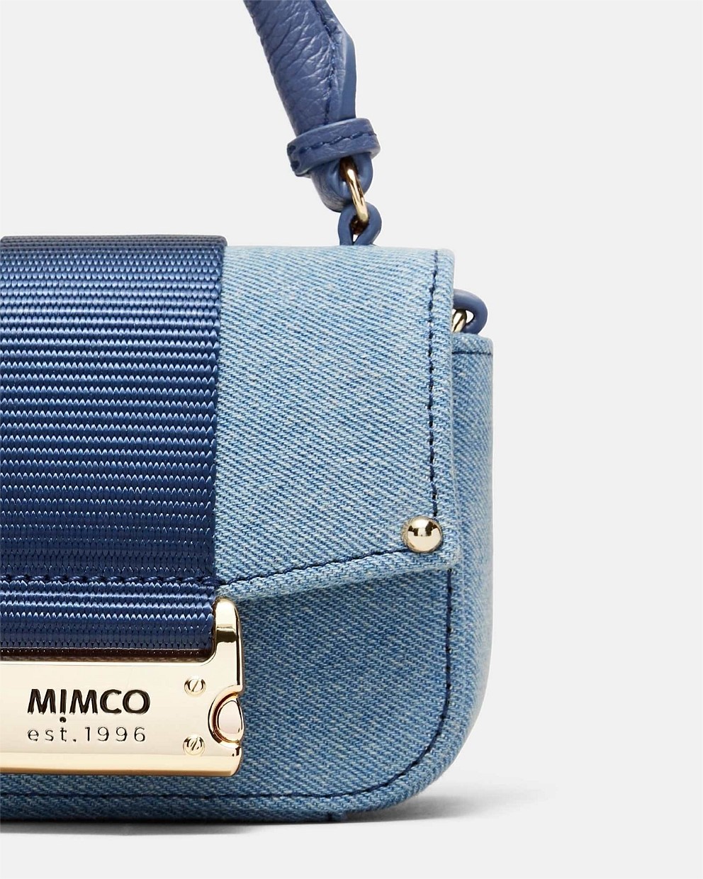 Denim Retrospect Micro Crossbody Bag - Crossbody Bags | Mimco