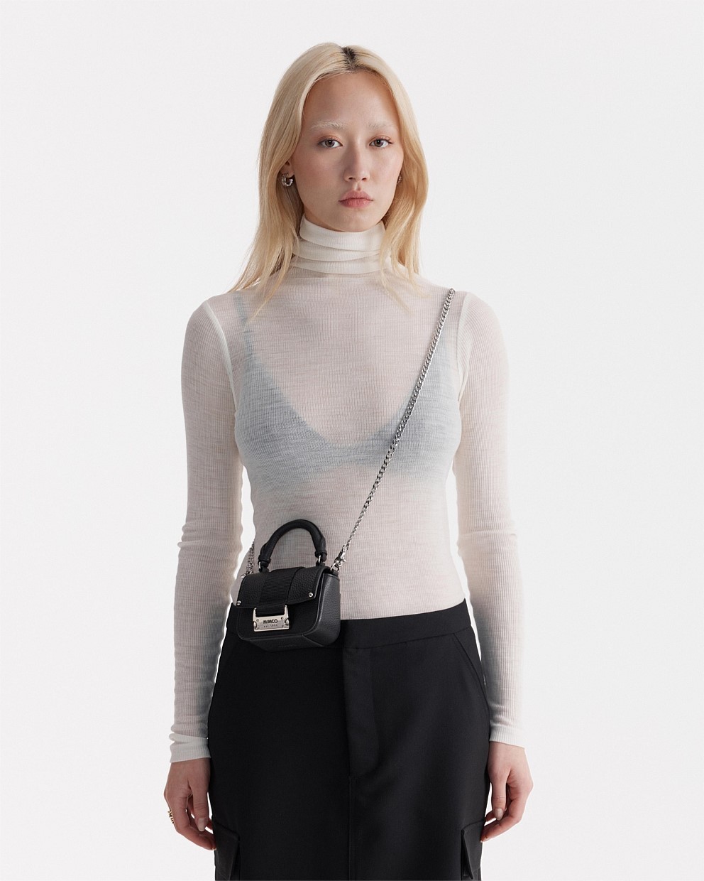 Black Retrospect Micro Crossbody Bag - Crossbody Bags | Mimco