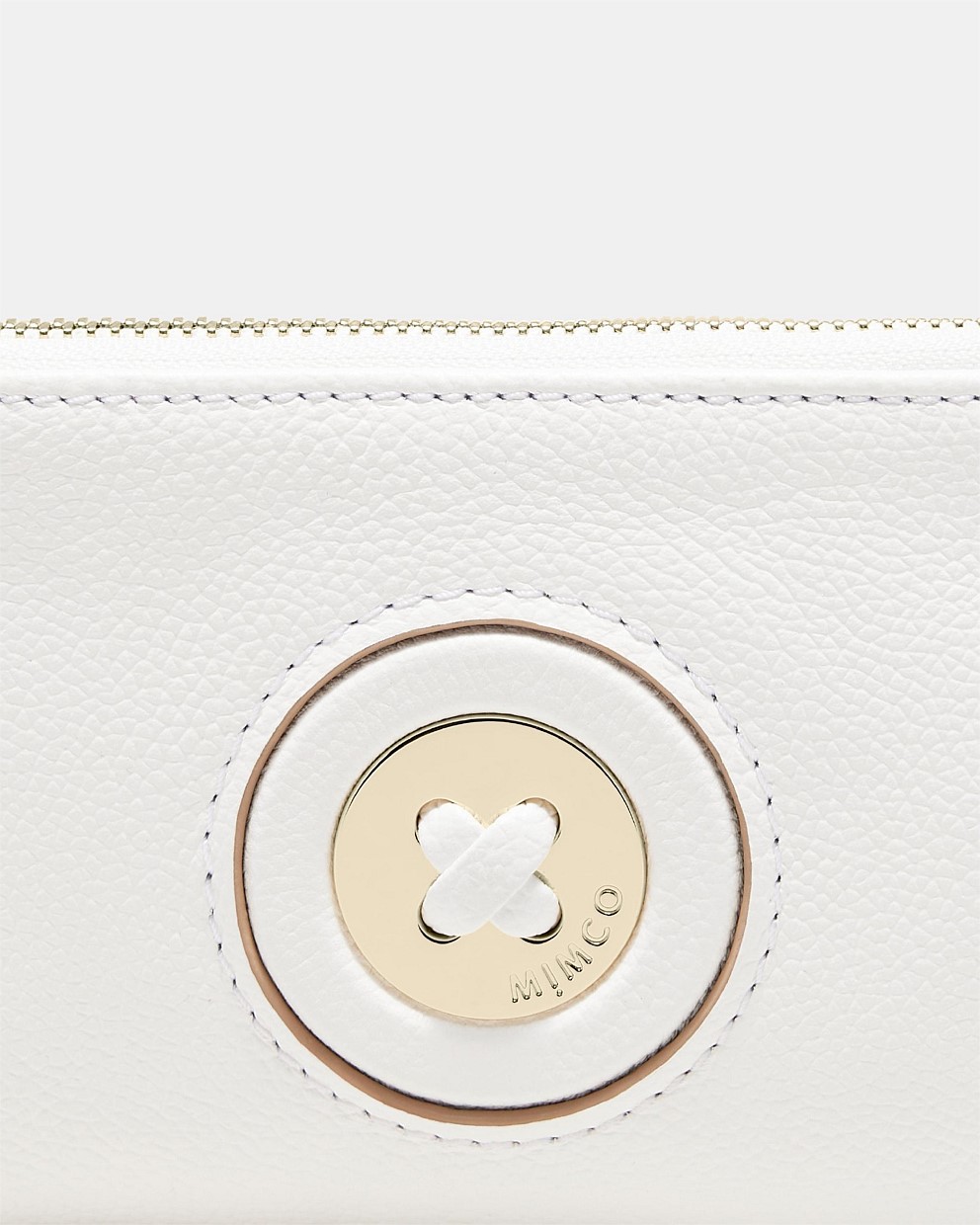 White Mim-Mazing Medium Wallet - Wallets | Mimco