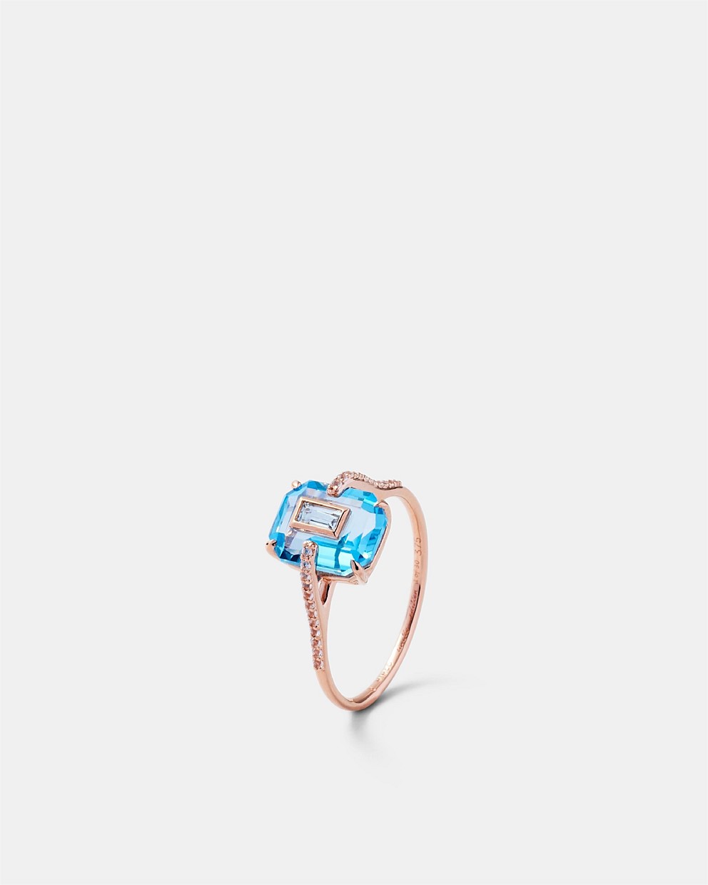 Blue Topaz Limited Edition Blue Topaz Ring - Jewellery | Mimco