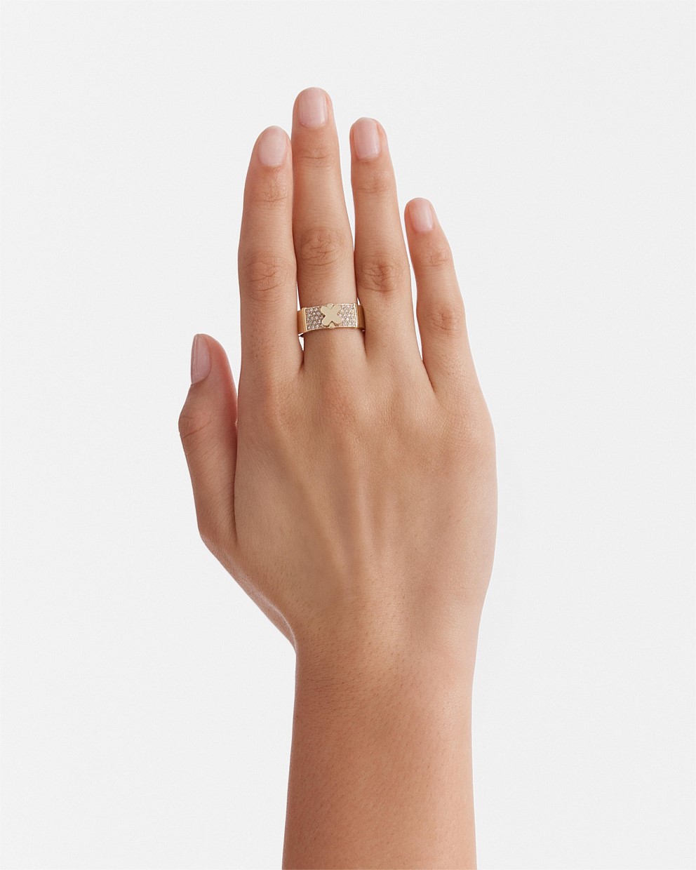 Gold Reflection Band Ring - Rings | Mimco