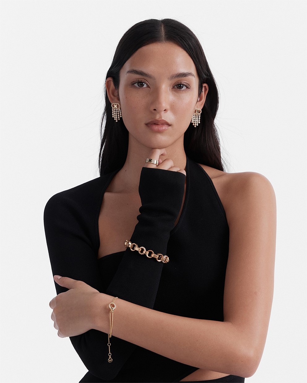 Gold Reflection Band Ring - Rings | Mimco