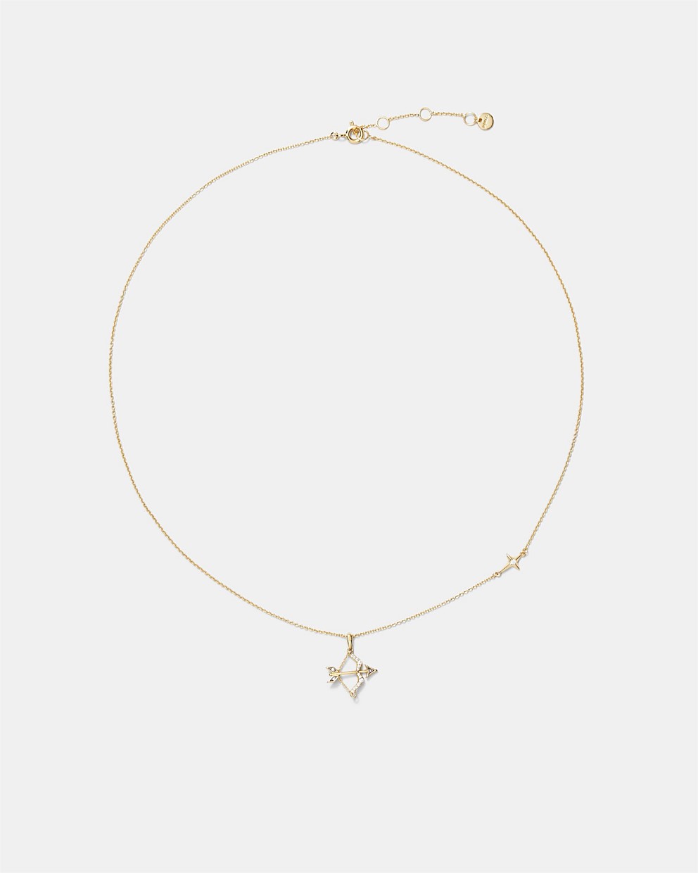 Gold Cupid Pendant Necklace - Pendant Necklaces | Mimco