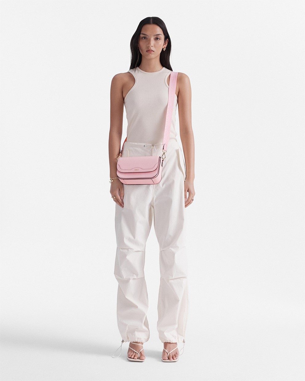 Sweet Pink Jett Concertina Crossbody Bag - Crossbody Bags | Mimco