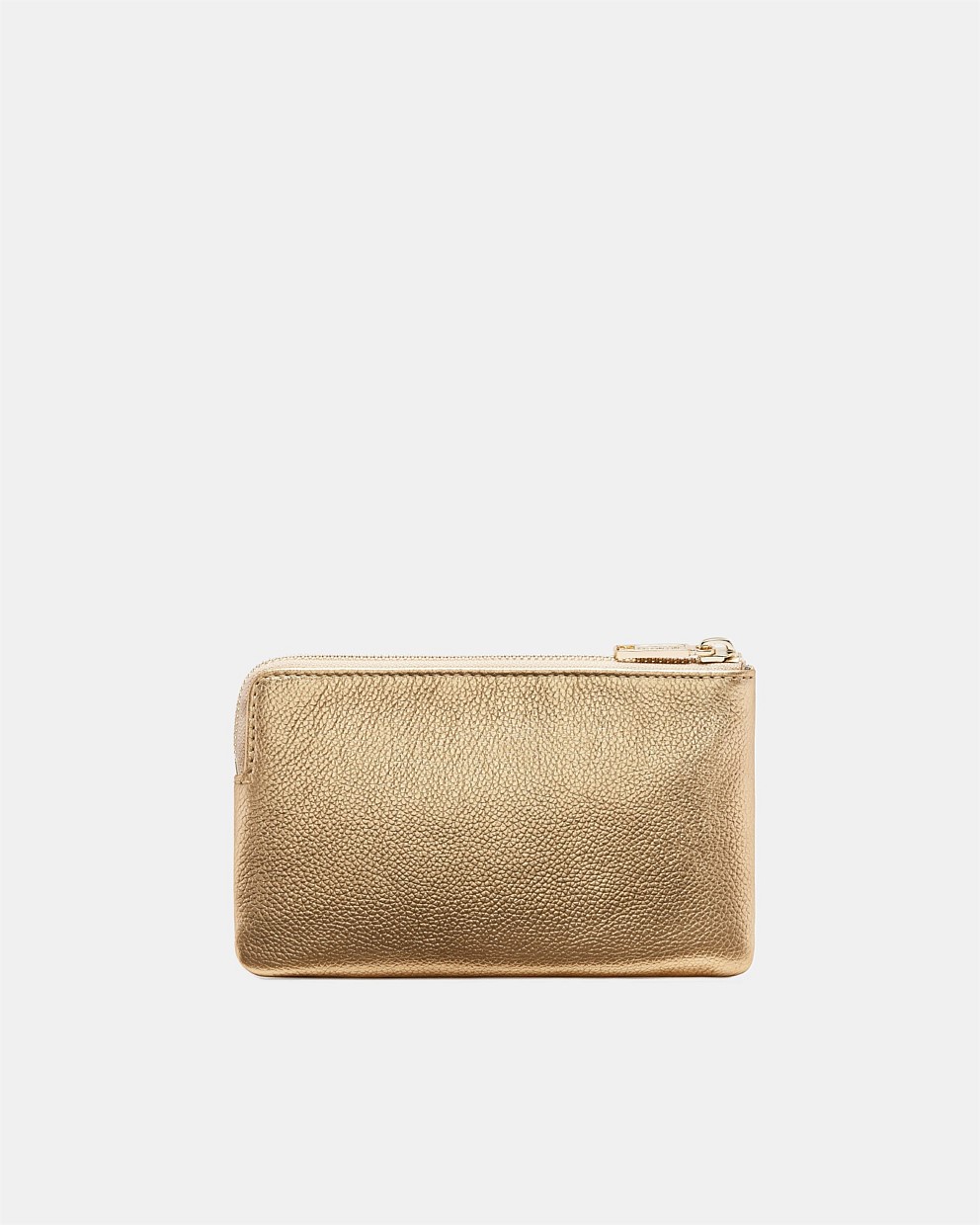 Light Gold Hendrix Small Pouch - Pouches | Mimco
