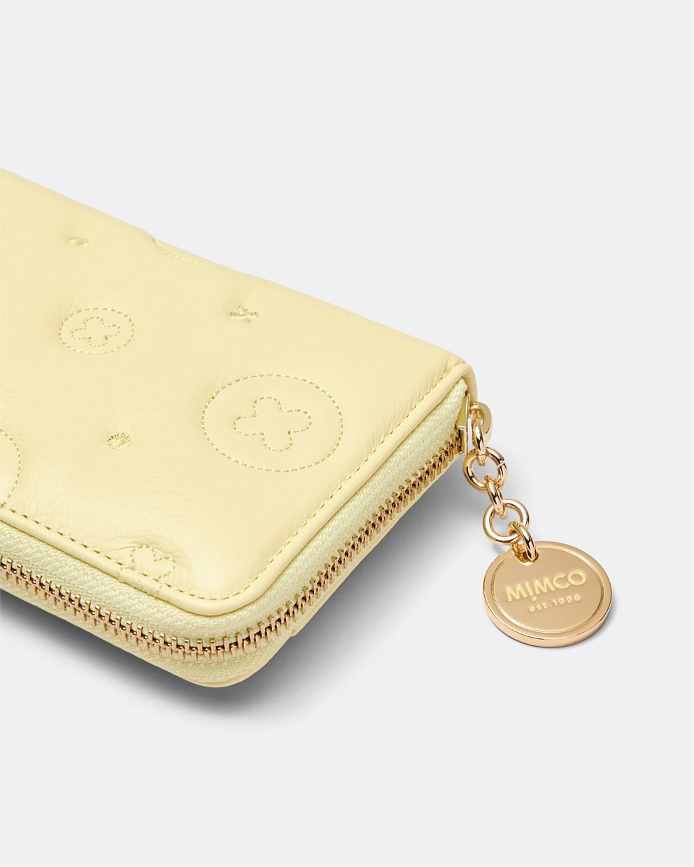 Lemon Crush Flashback Leather Medium Wallet - Wallets | Mimco
