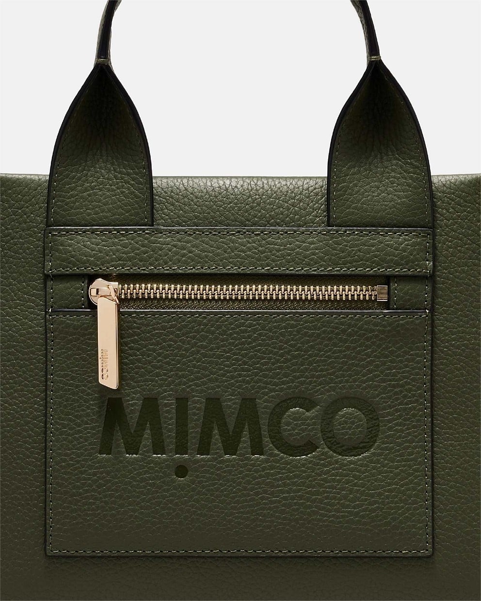 Winter Moss Patch Leather Mini Tote Bag - Tote Bags | Mimco